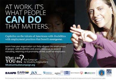 Web and Print Ads - The Campaign for Disability Employment